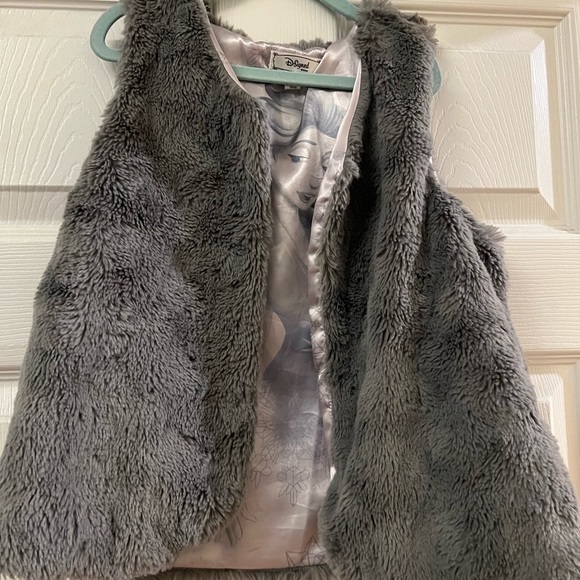 Disney | Jackets & Coats | Disney Furry Frozen Vest | Poshmark